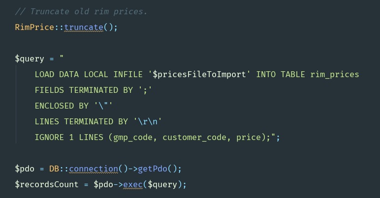 Super Fast Import Large Csv Data Set In Mysql Using Laravel Blog